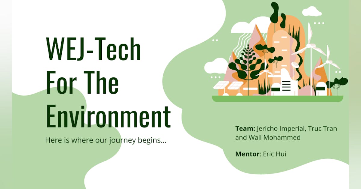 WEJ-T's Full Stack Webapp